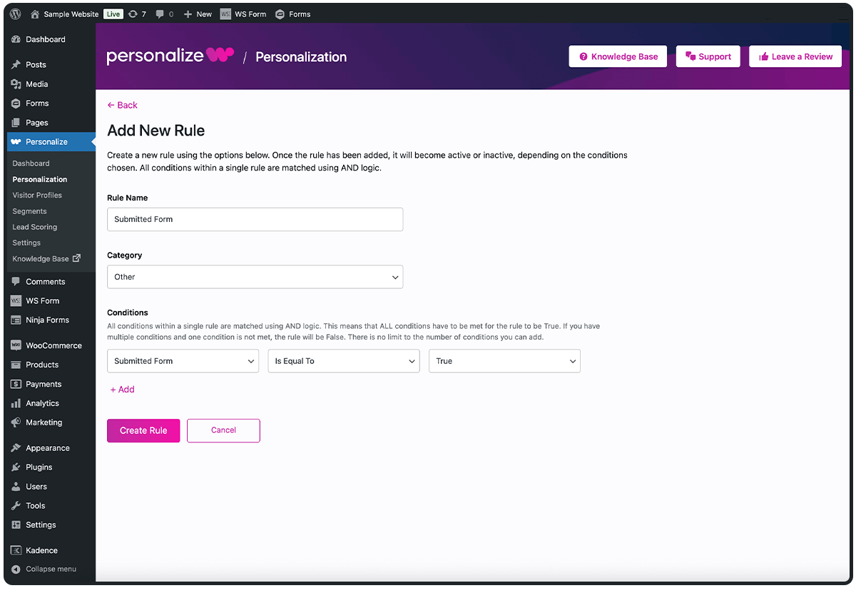 How to Personalize Website Content Based on Form Submissions ...